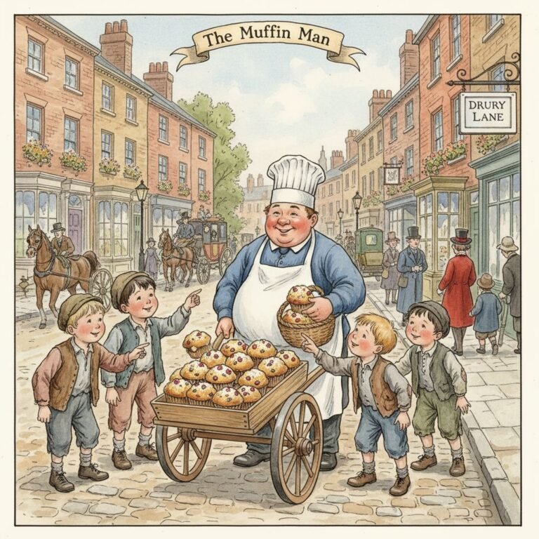 MUFFIN MAN NURSERY RHYMES | Infipark.com